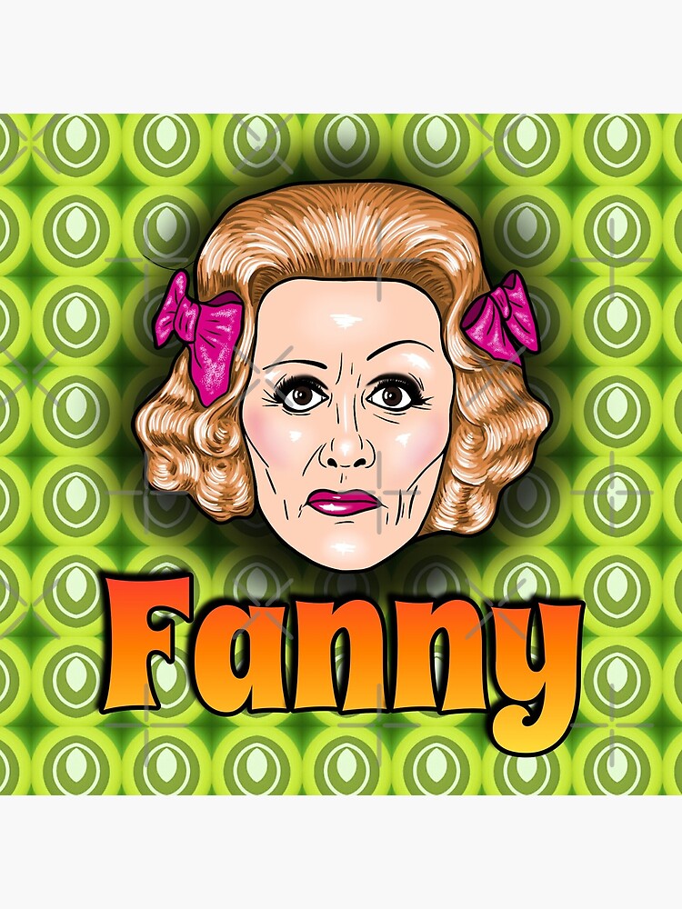 "Everyone loves Fanny" Clock for Sale by Whatderekmade | Redbubble
