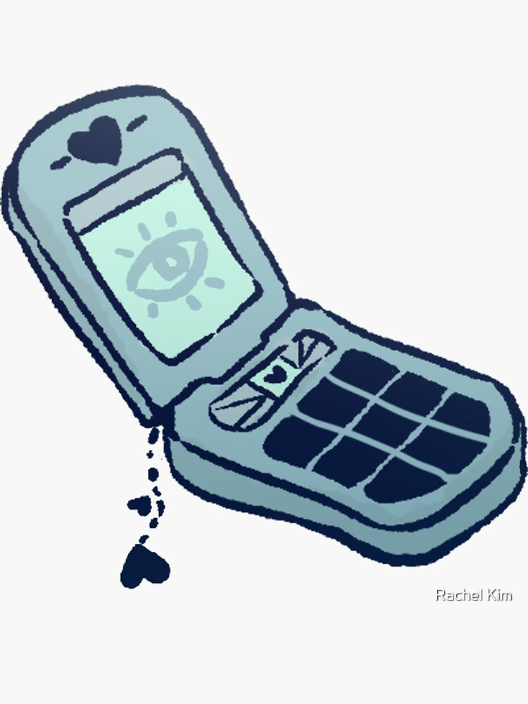"Eye Phone" Sticker by rachelweeze | Redbubble