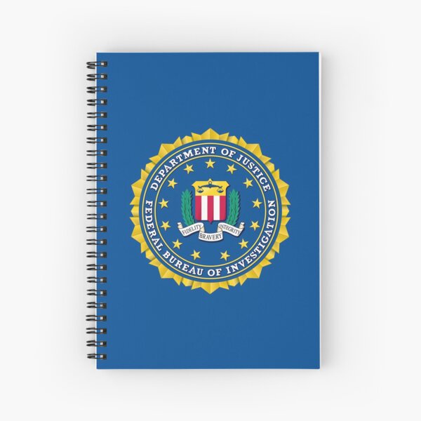 "FBI Seal - Seal of the Federal Bureau of Investigation" Spiral ...