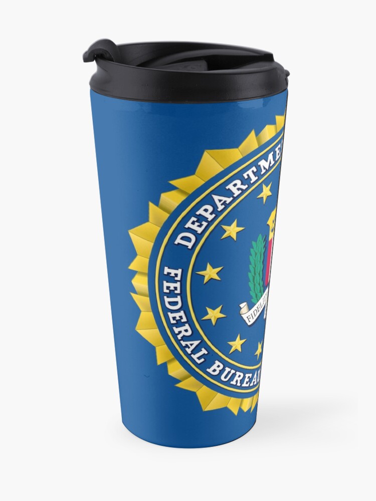 "FBI Seal - Seal of the Federal Bureau of Investigation" Travel Coffee ...