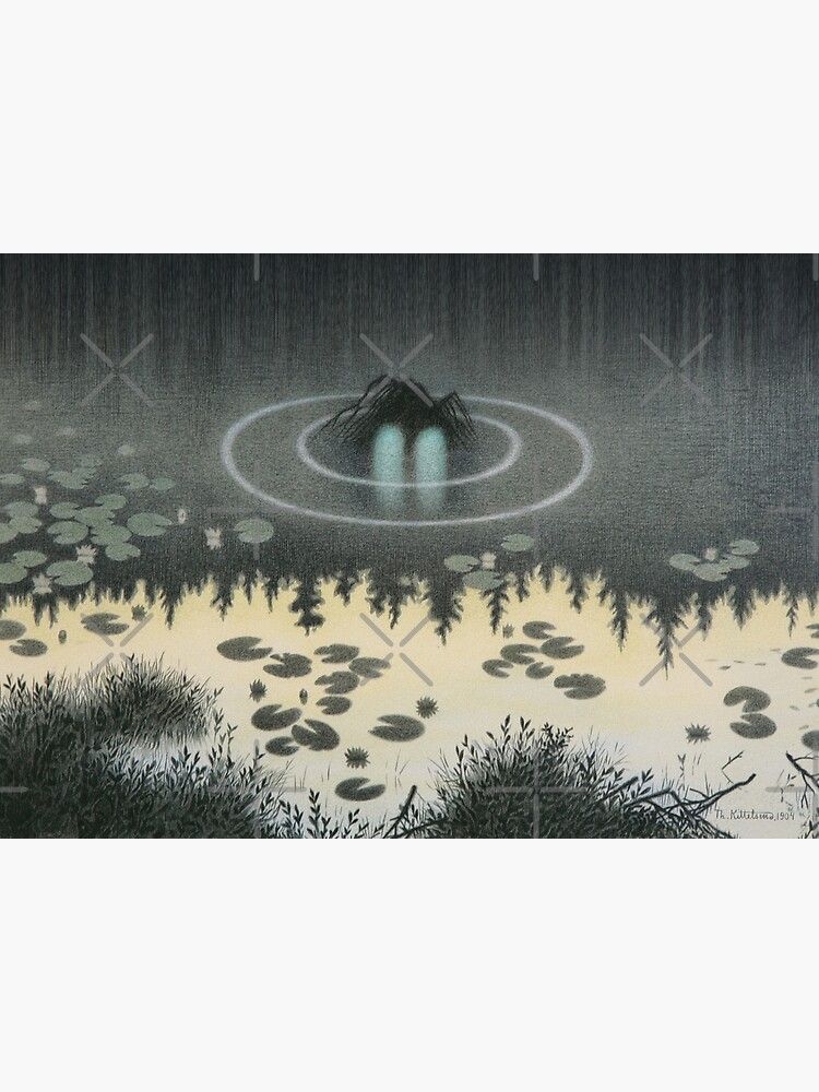 "Theodor Severin Kittelsen 1904 Nøkken The Nix Water Spirit Troll ...