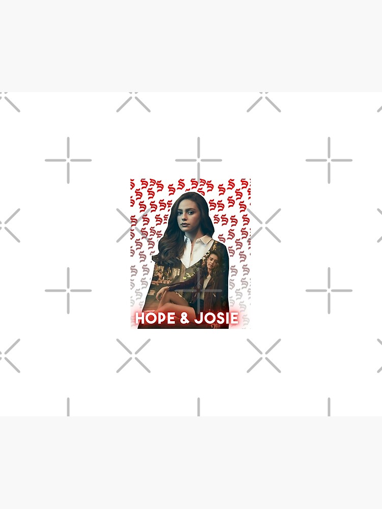 "Legacies Hope And Josie Poster " Throw Blanket by AnsykD | Redbubble