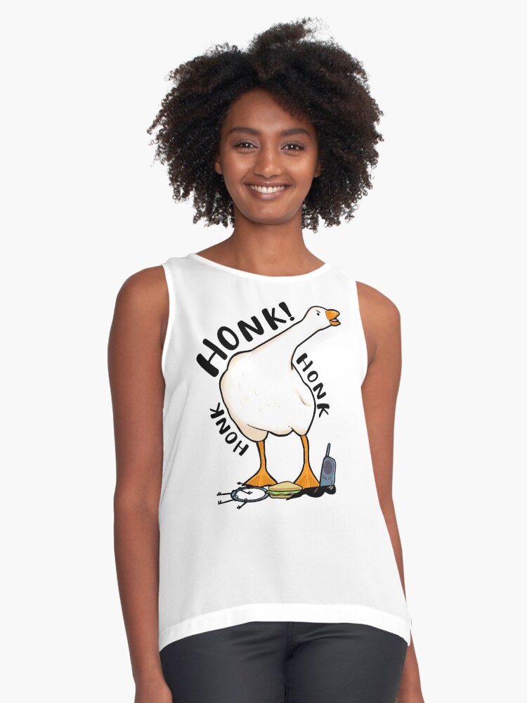 "Goose Game - HONK! HONK! HONK!" Sticker for Sale by GamersHeaven ...