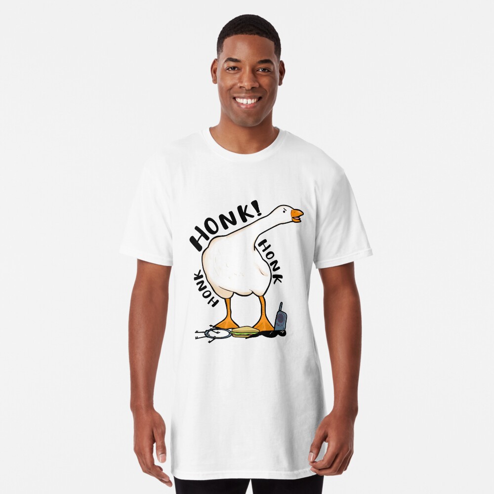 "Goose Game - HONK! HONK! HONK!" Sticker for Sale by GamersHeaven ...