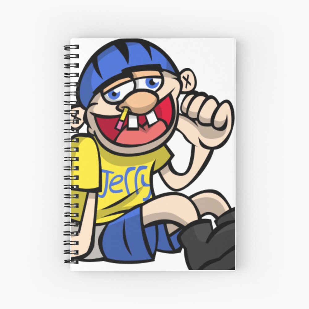 "SML Jeffy" Spiral Notebook for Sale by Crazycrazydan | Redbubble