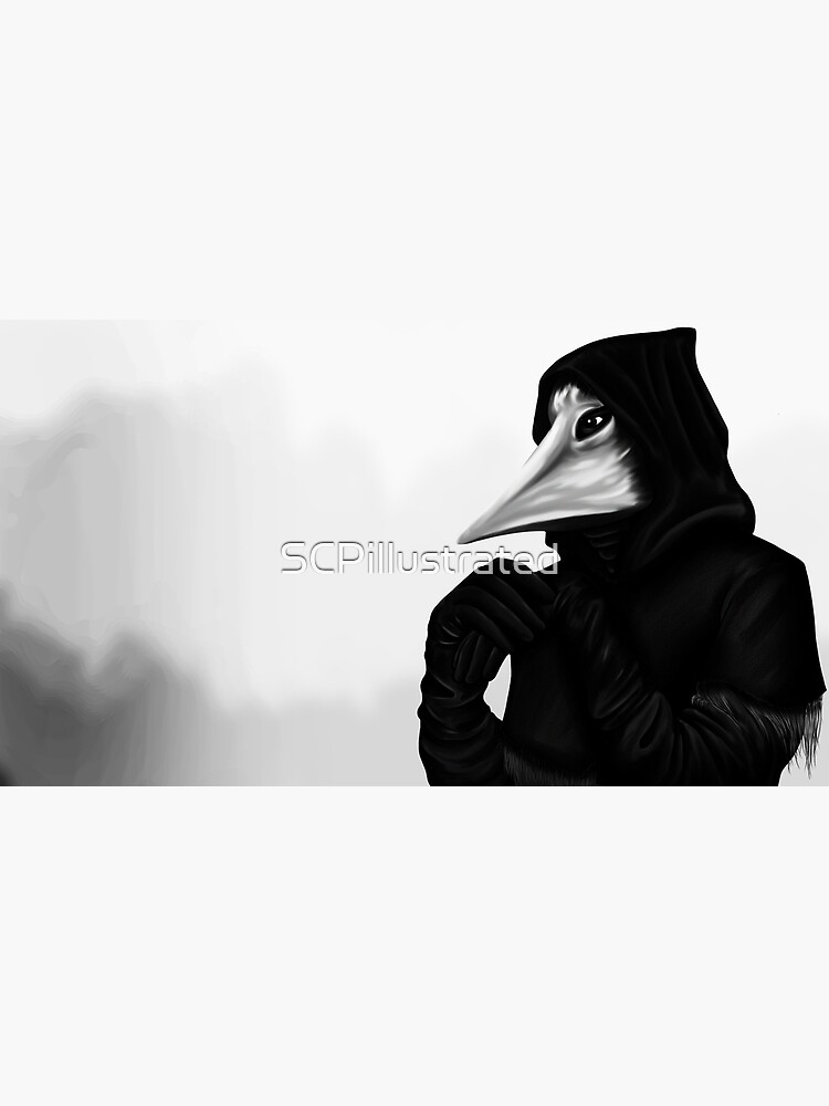 Impression sur toile « SCP-049 », par SCPillustrated | Redbubble