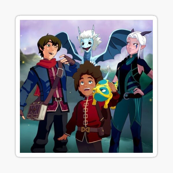 Dragon Prince Stickers | Redbubble