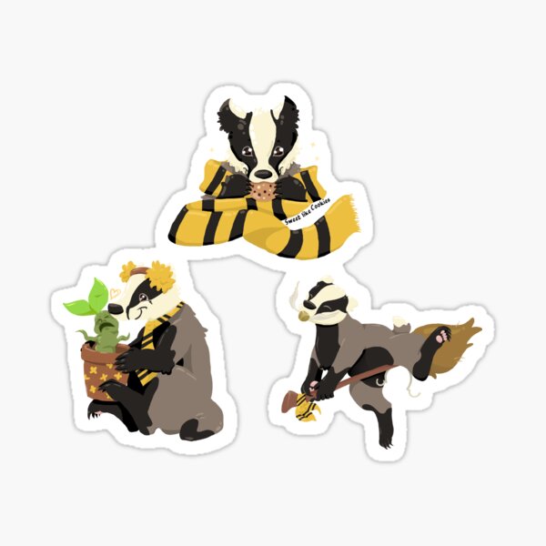 Hufflepuff Stickers | Redbubble