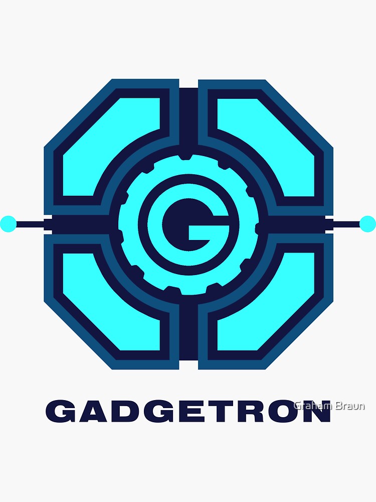 "Gadgetron Logo (Ratchet and Clank)" Sticker for Sale by FofofadiShizz ...