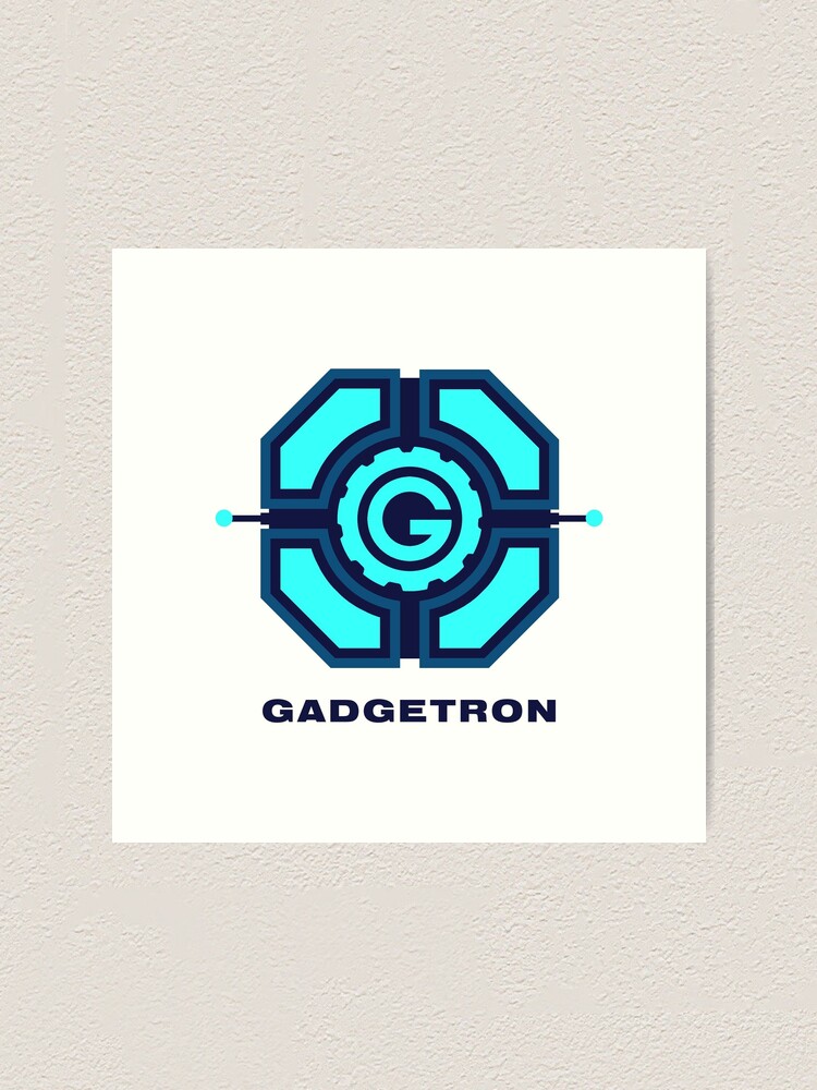 "Gadgetron Logo (Ratchet and Clank)" Art Print by FofofadiShizz | Redbubble