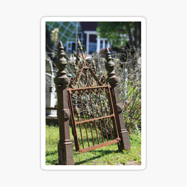 "Iron Gate" Sticker for Sale by Ivysinclairo | Redbubble