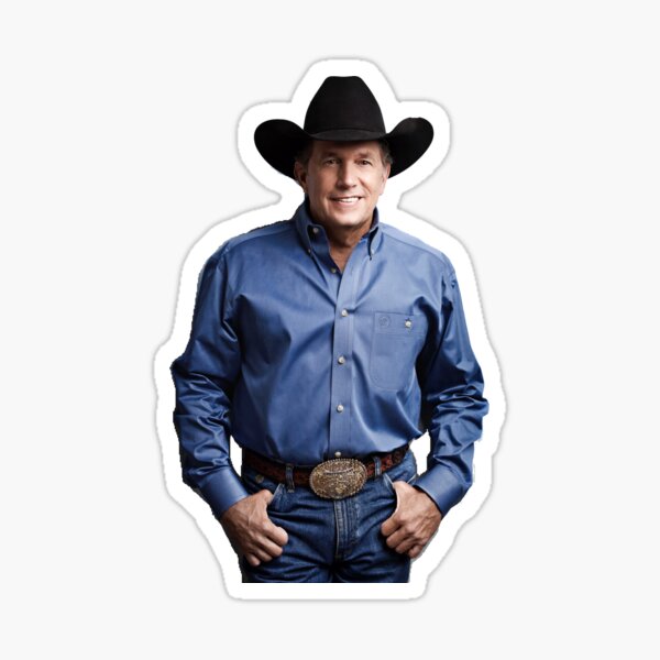 George Strait Stickers | Redbubble