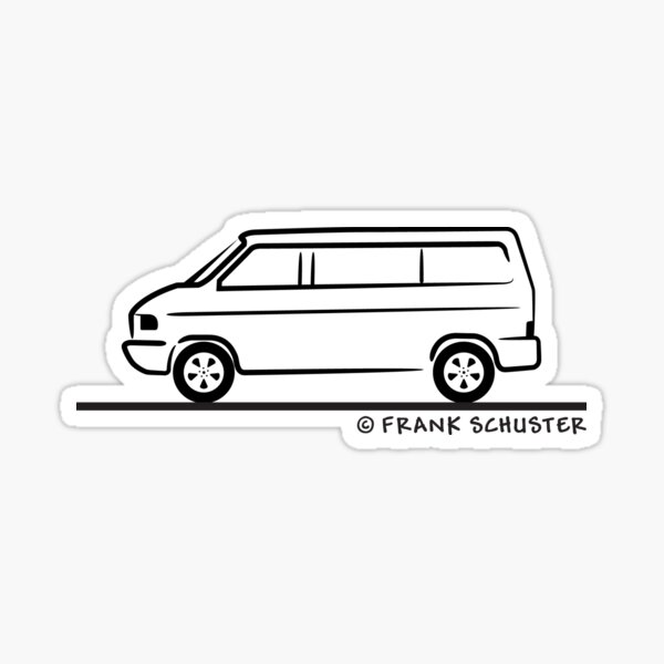 Pegatinas: Vw T4 | Redbubble