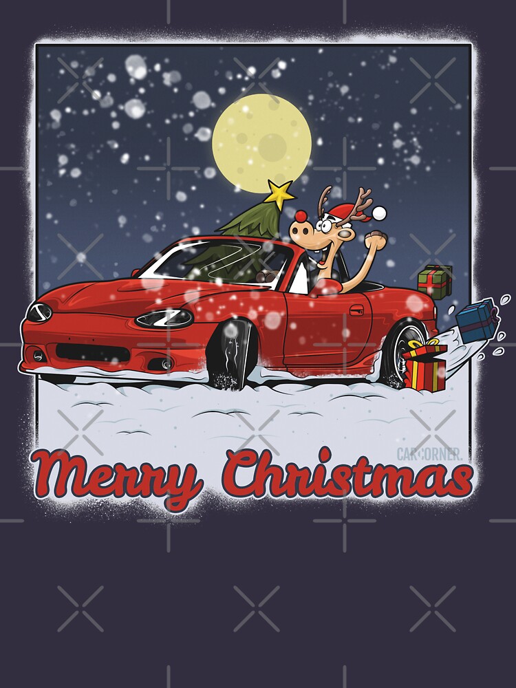 "Mazda MX5 Christmas - CarCorner" T-shirt for Sale by Car-Corner ...
