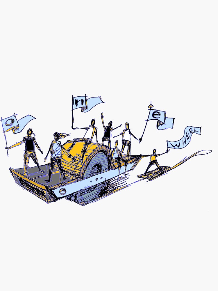 "Onewheel Float Life" Sticker for Sale by onewheelartist | Redbubble