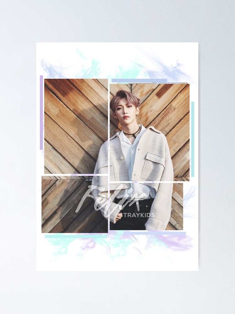 "Stray Kids - Felix" Poster by 95amy | Redbubble