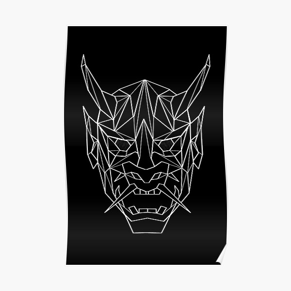 "Akuma" Poster for Sale by homochiliad | Redbubble