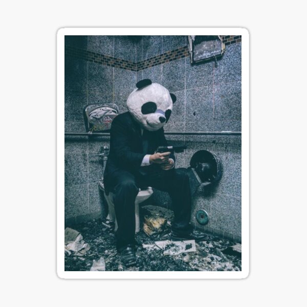 "panda" Sticker by Shaiene | Redbubble