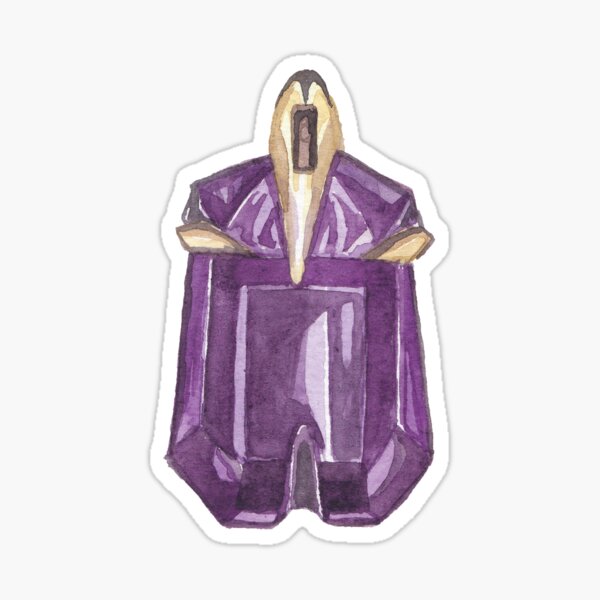 "ALIEN PERFUME WATERCOLOUR ILLUSTRATION" Sticker for Sale by haiels ...