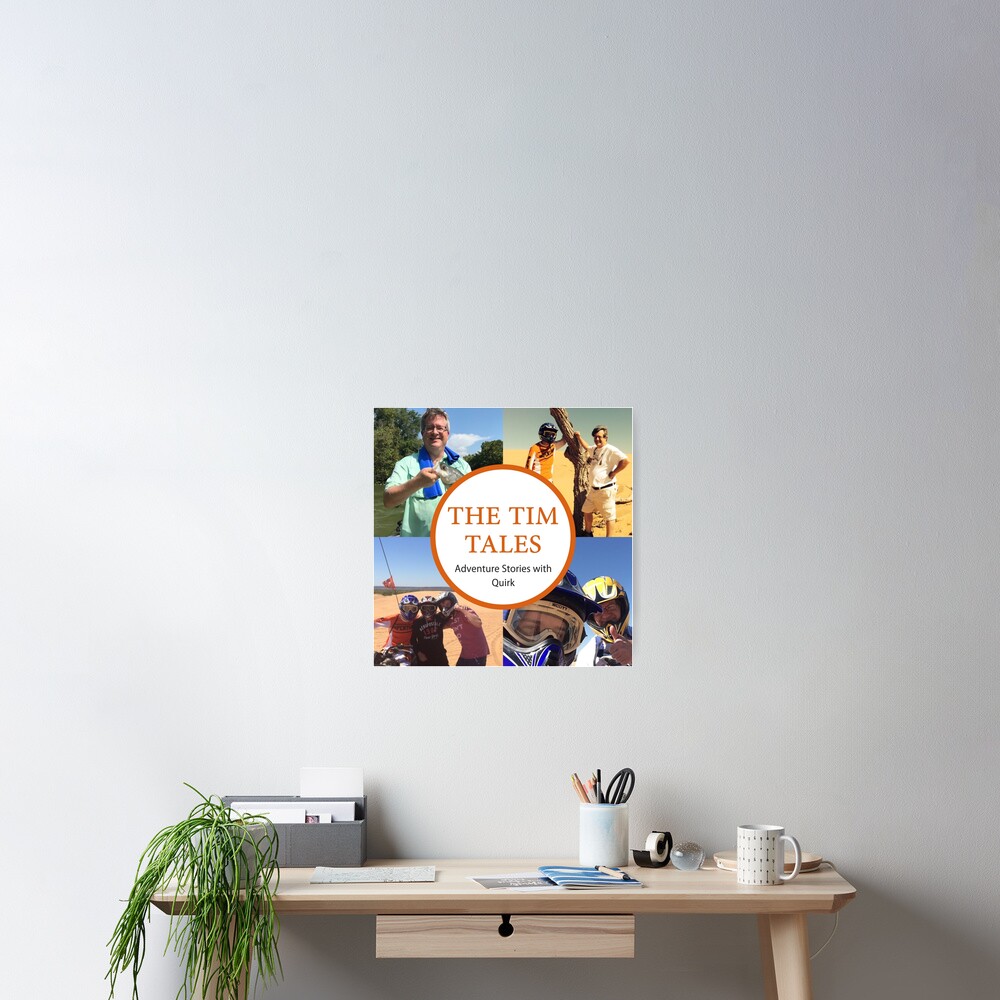 "The Tim Tales Logo Art" Poster by ttombel | Redbubble