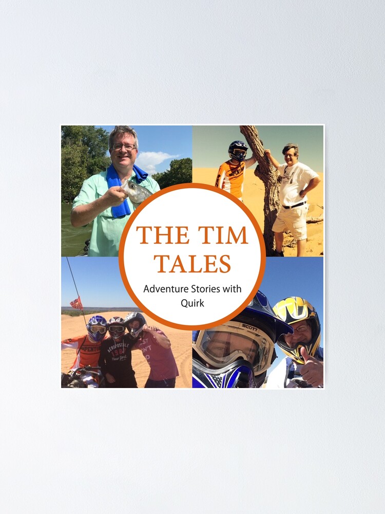 "The Tim Tales Logo Art" Poster by ttombel | Redbubble