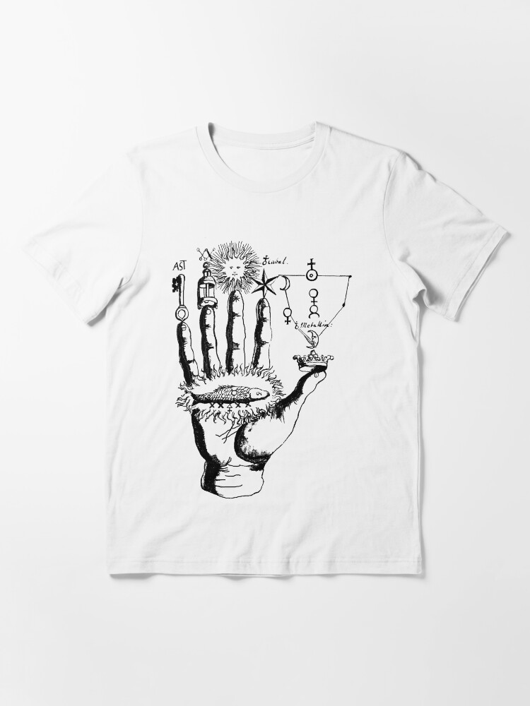 "Medieval Alchemy Hand Symbols" Essential T-Shirt for Sale by ...