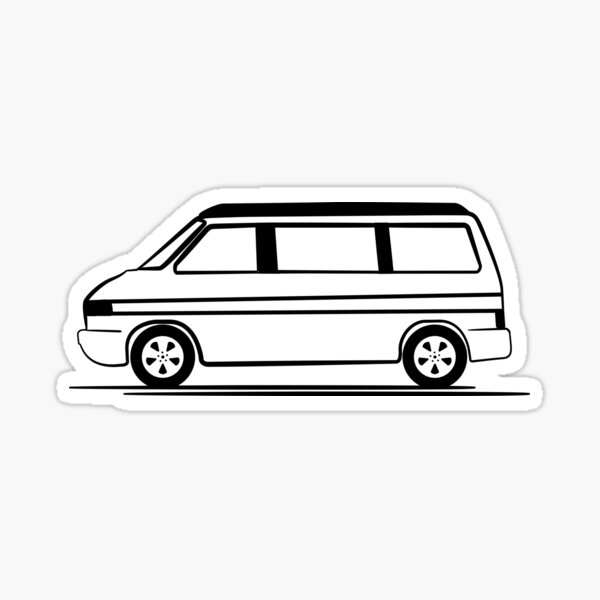 Pegatinas: Vw T4 | Redbubble