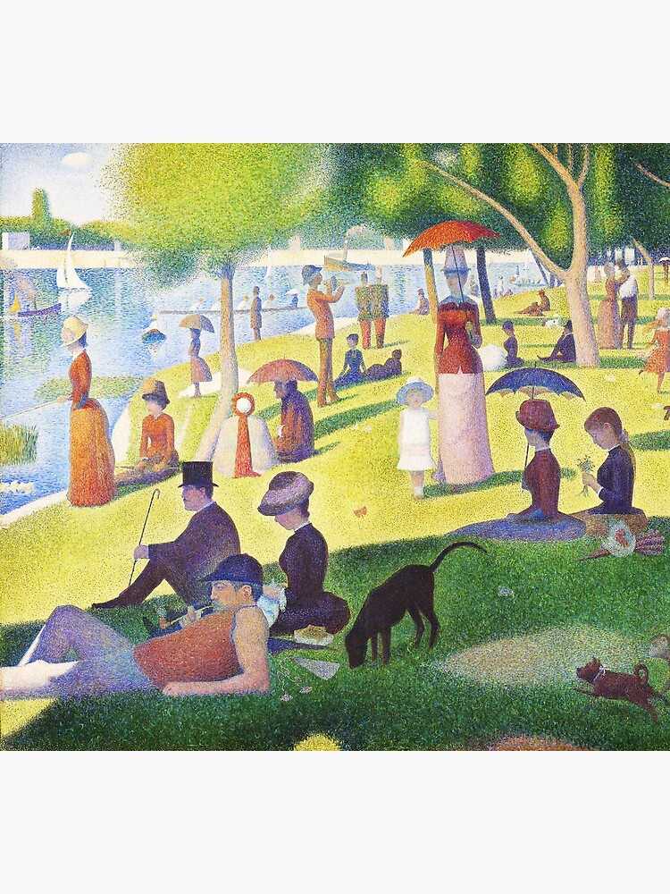 "A Sunday Afternoon on La Grande Jatte - Georges Seurat" Poster by ...