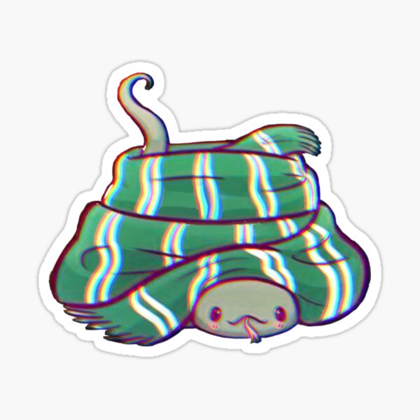 "Cunning snake" Sticker by jakeberlino | Redbubble