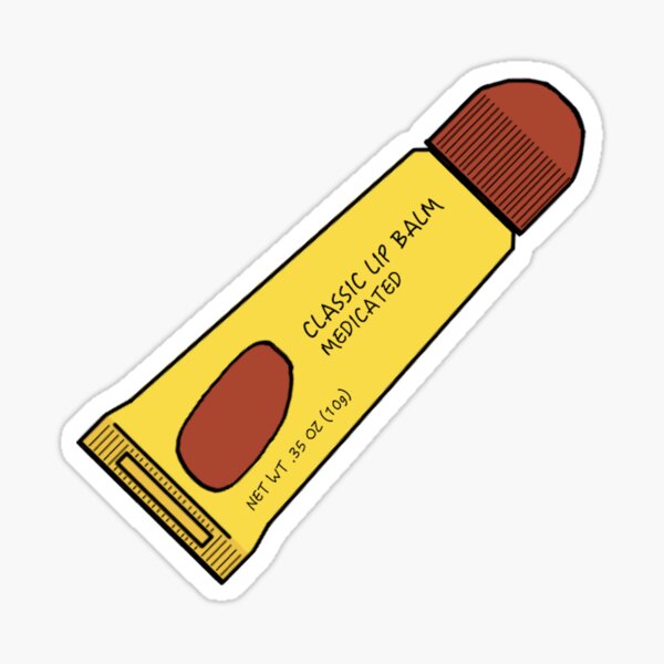 "Chapstick" Sticker for Sale by emilyrigby147 | Redbubble