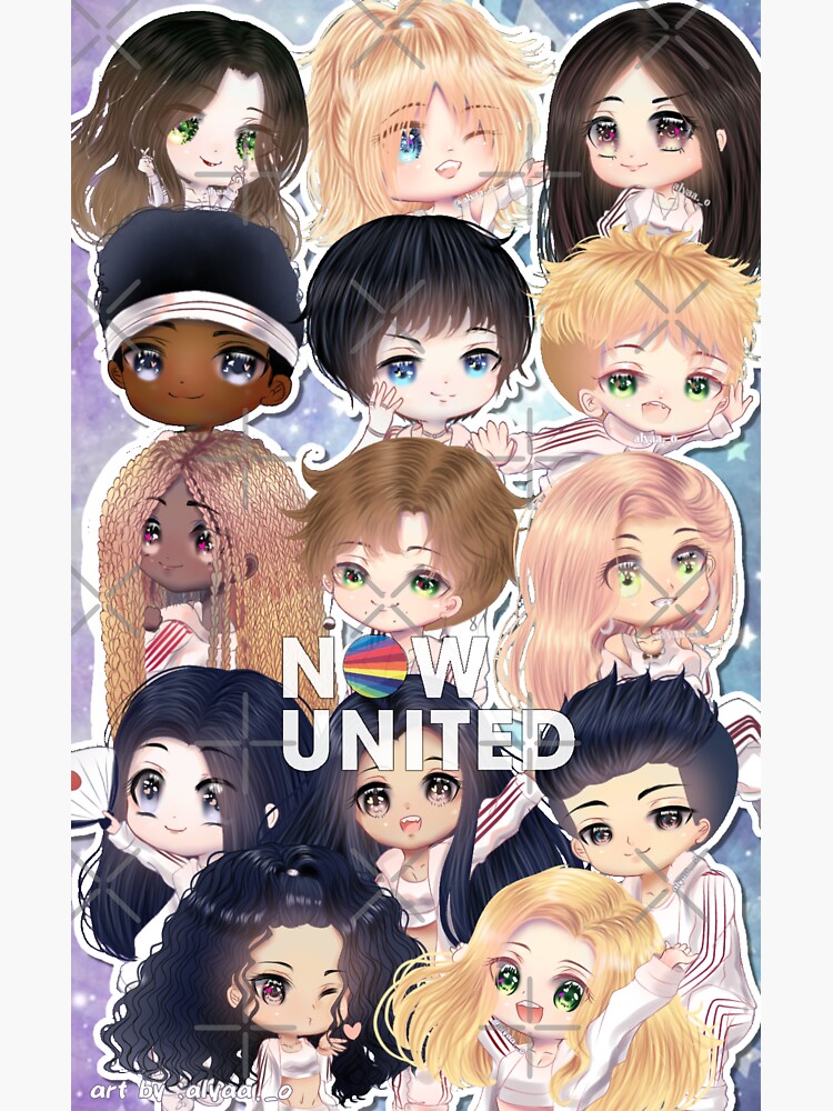 "Now united" Sticker for Sale by Alyaao | Redbubble