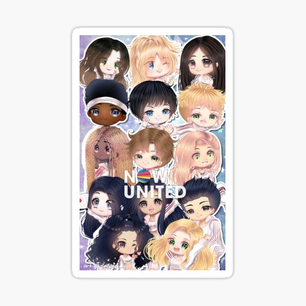 "Now united" Sticker by Alyaao | Redbubble