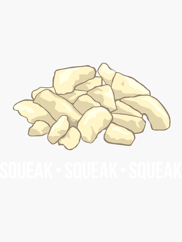 Cartoon Cheese Curds