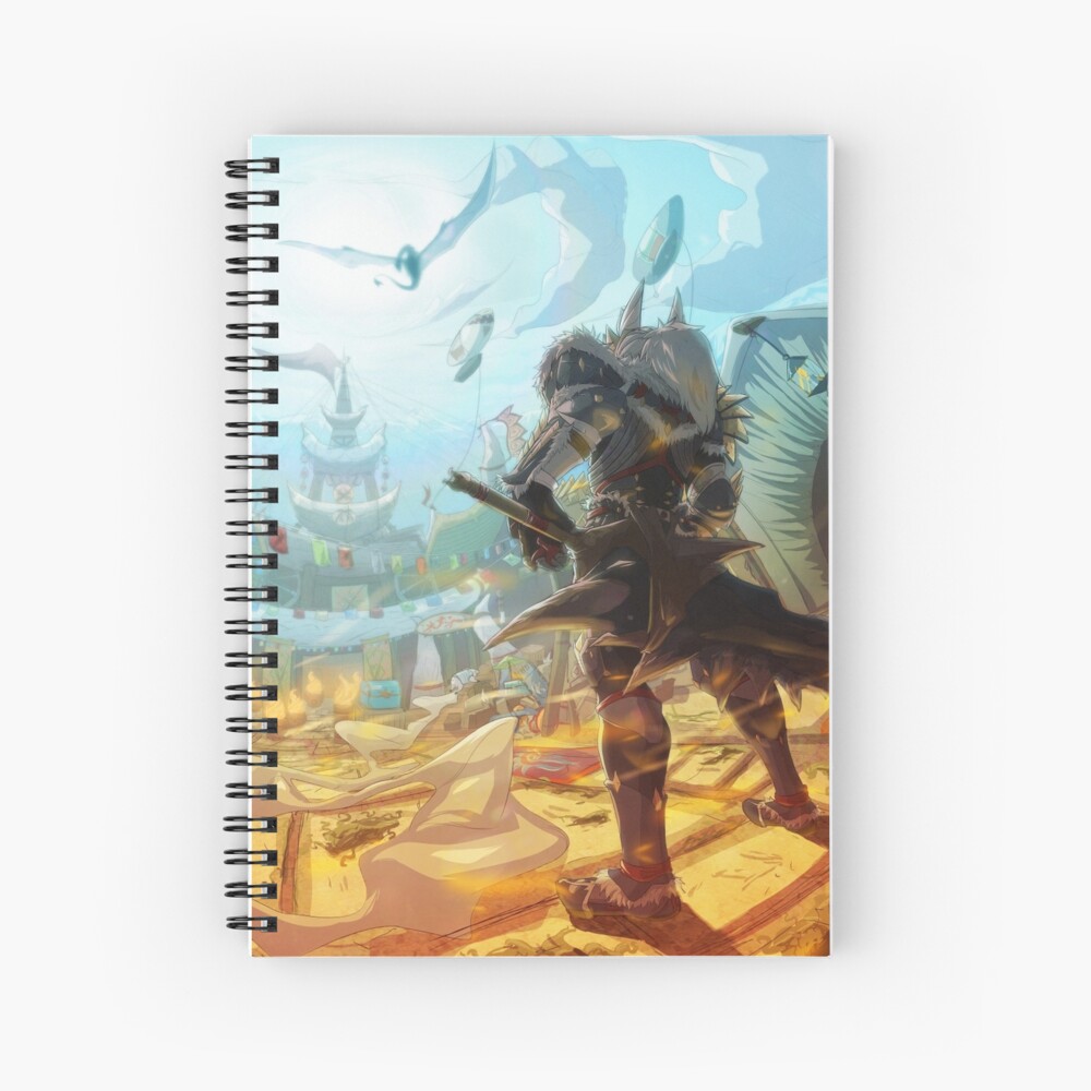 "Monster Hunter 4 Unlimited" Spiral Notebook for Sale by NicoFari ...