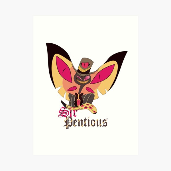 "Sir Pentious ::Hazbin Hotel::" Art Print for Sale by Vixxen92 | Redbubble