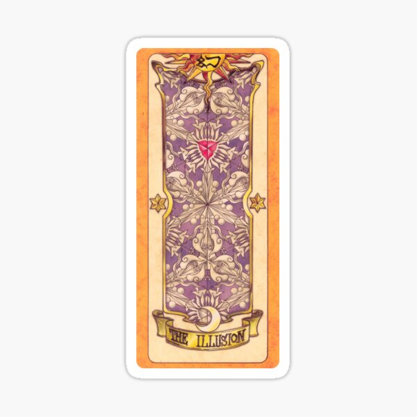 "Clow Card - The Illusion" Sticker for Sale by iamnikki | Redbubble