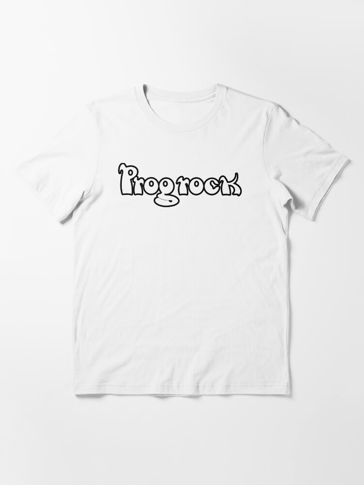 "Prog Rock Vintage T-Shirt Black" T-shirt for Sale by retroprogtshirt ...