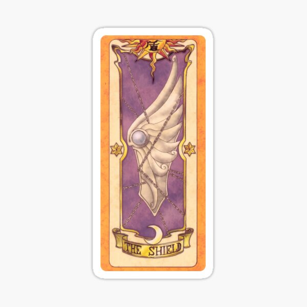 "Clow Card - The Shield" Sticker for Sale by iamnikki | Redbubble