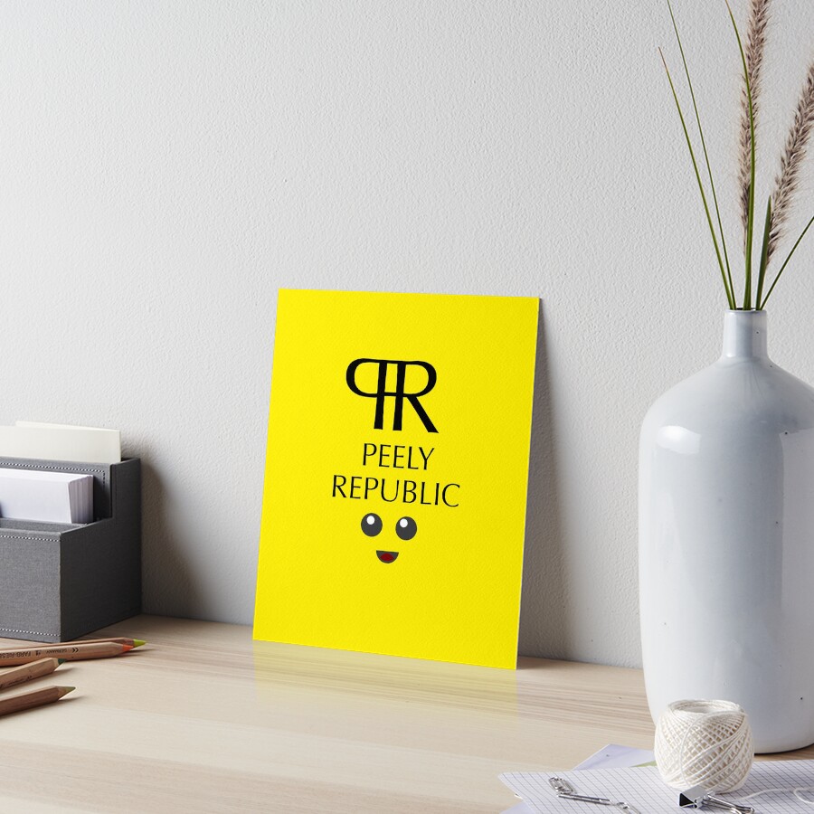 "Peely Republic" Art Board Print by JamleyAshes | Redbubble