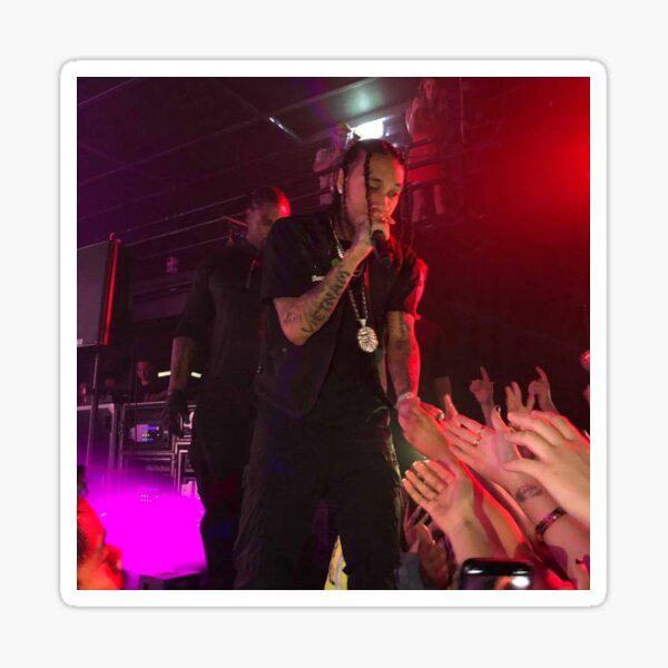 "Tyga" Sticker for Sale by courtdavies | Redbubble