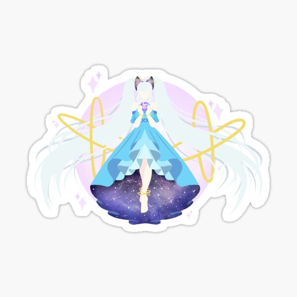 "Minimalism Galaxy Girl" Sticker for Sale by Seika-Art | Redbubble