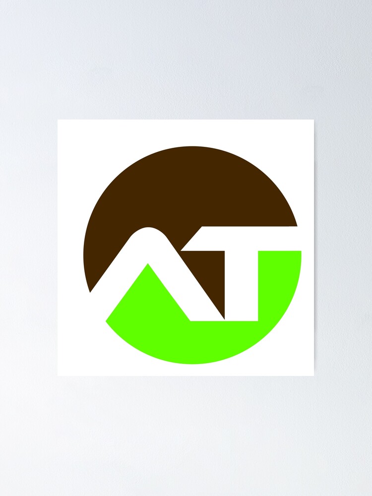 "at logo" Poster for Sale by ctassatti | Redbubble