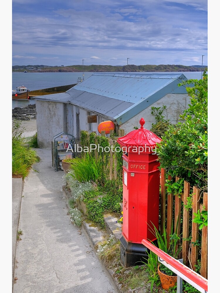 "Iona Post Office, Isle of Iona, Scotland" Poster for Sale by ...