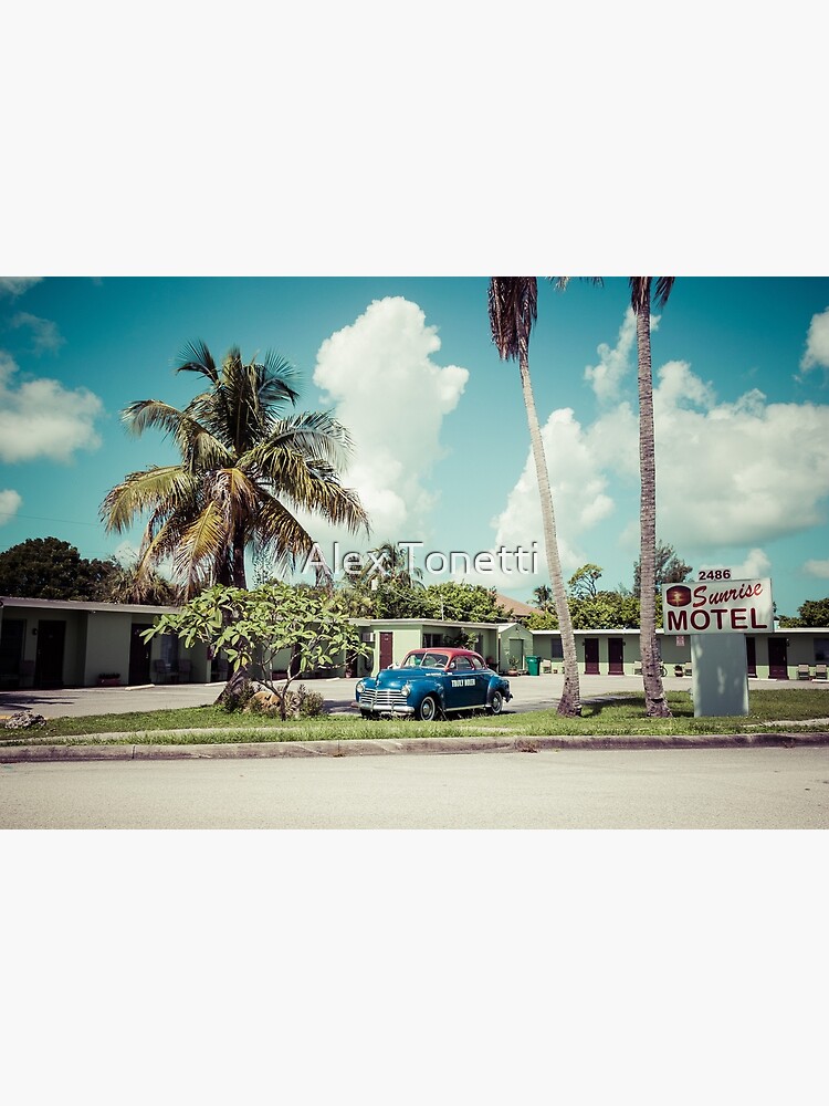 "Vintage Motel" Poster for Sale by atonetti | Redbubble