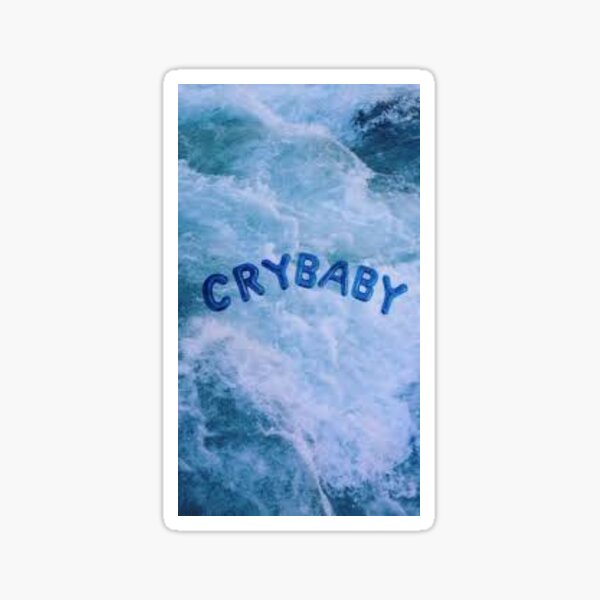 "Crybaby cry baby blue aesthetics sea ocean crying depression waves ...