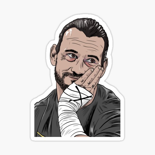 Cm Punk Stickers | Redbubble