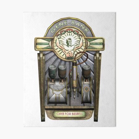 "BioShock – Gene Bank" Art Board Print for Sale by PonchTheOwl | Redbubble