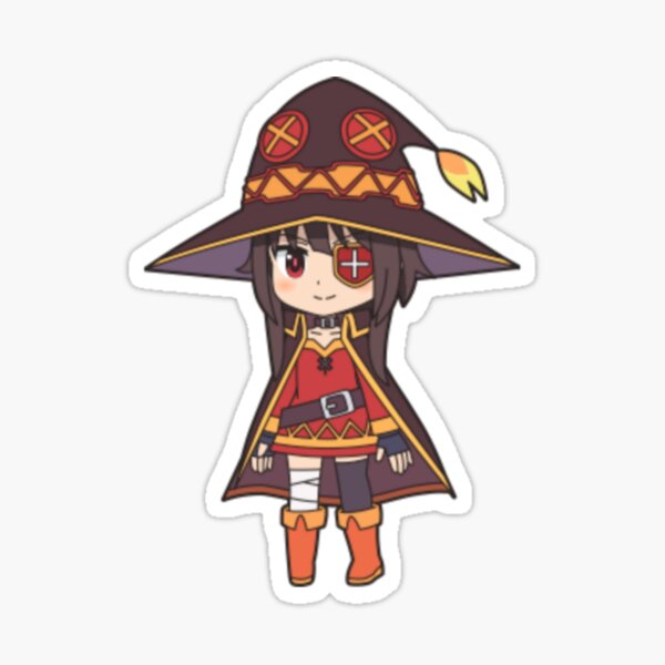 Pegatina «Megumin Chibi» de Ivannart | Redbubble