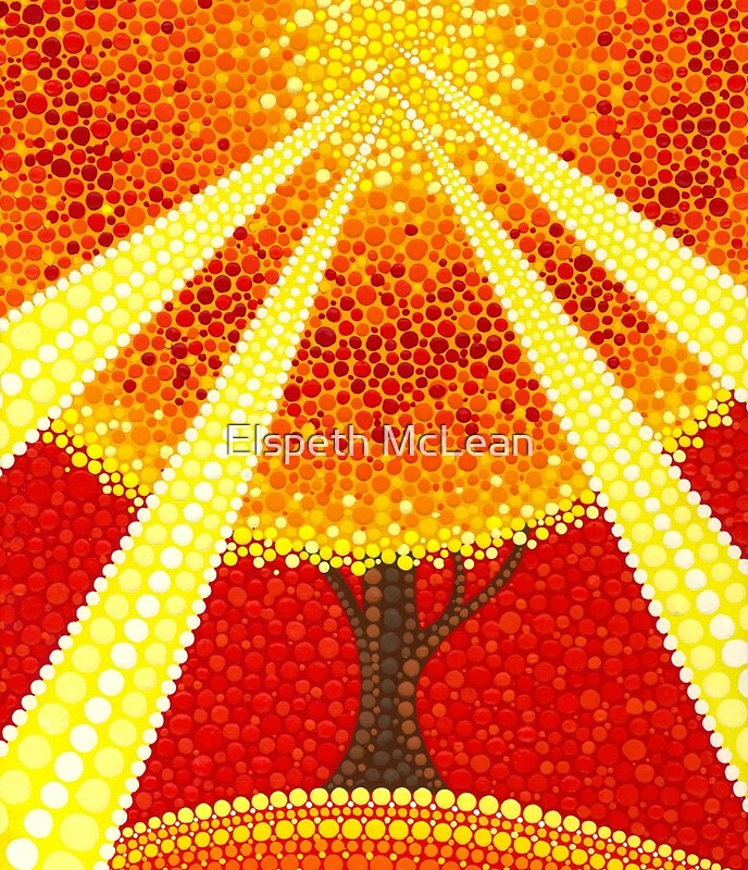 'Illuminated Tree' by Elspeth McLean : r/Art