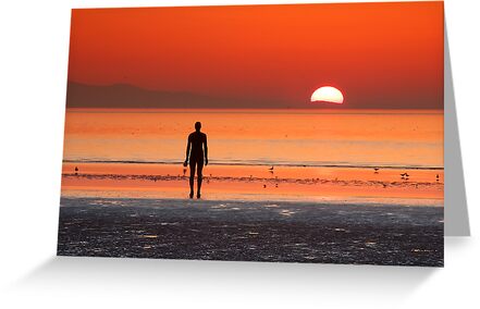"Iron man at sunset II" by Manuel Gonçalves | Redbubble
